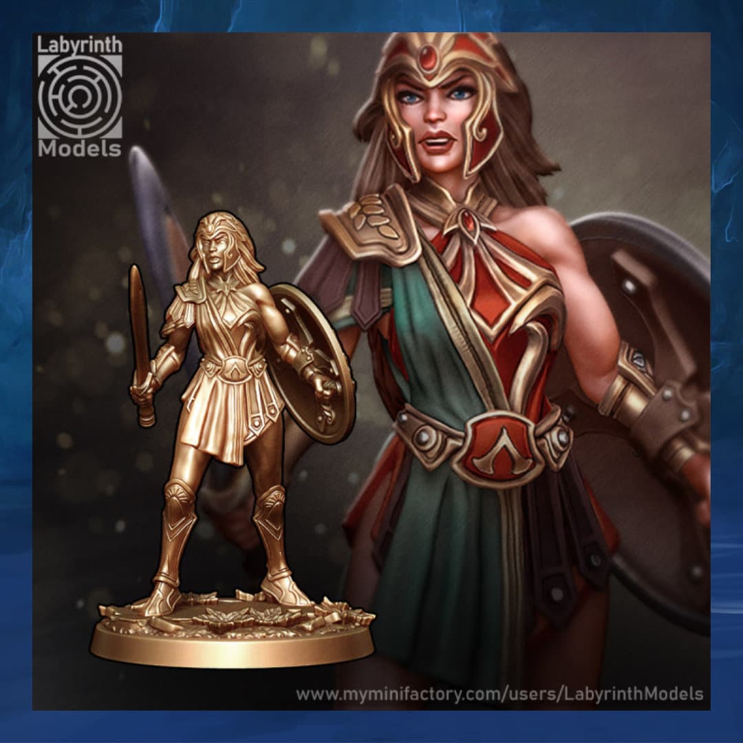 Daughters of Hera by Labyrinth Miniatures for D&D - Etsy