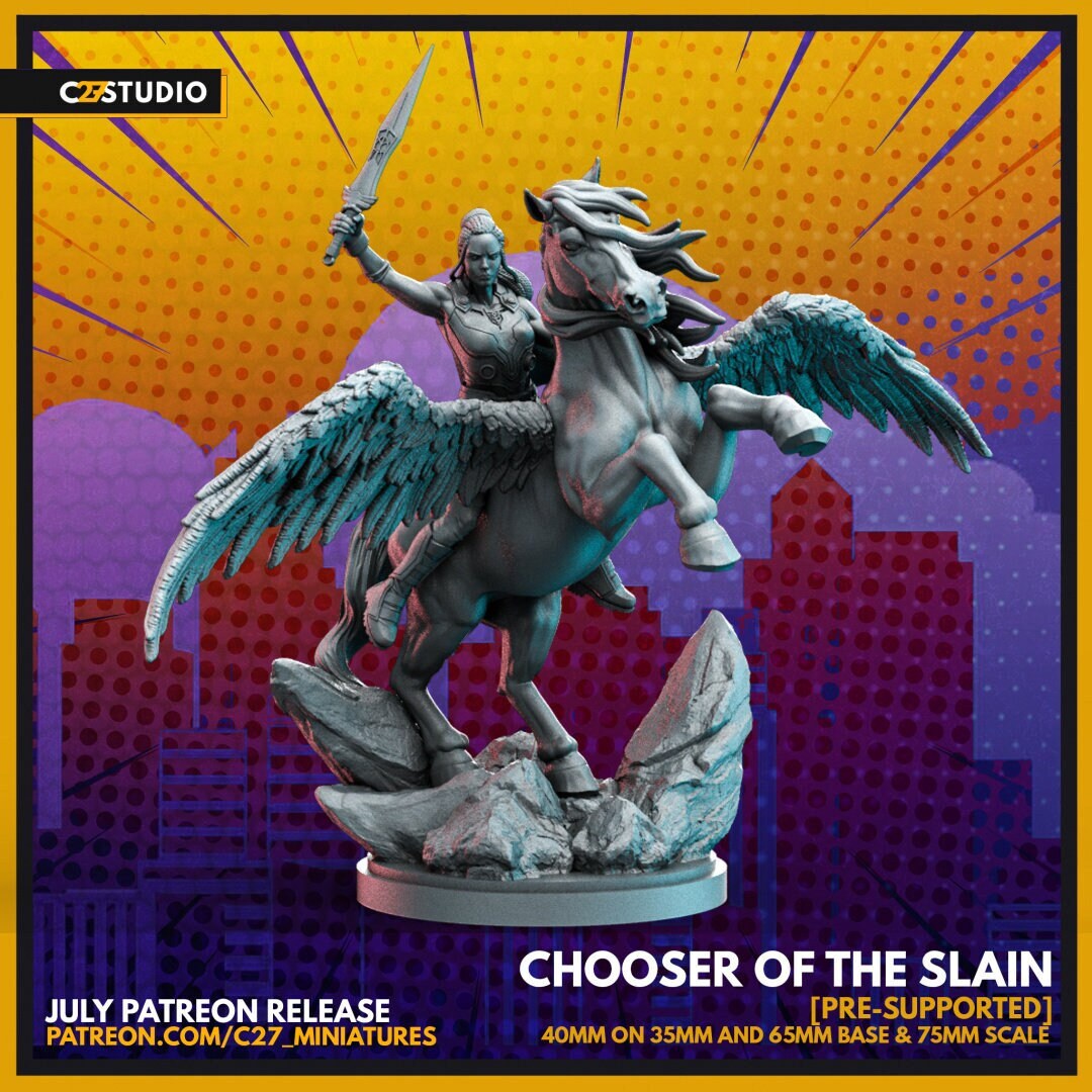 Chooser of the Slain by C27 Miniatures for Marvel Crisis Protocol - Etsy