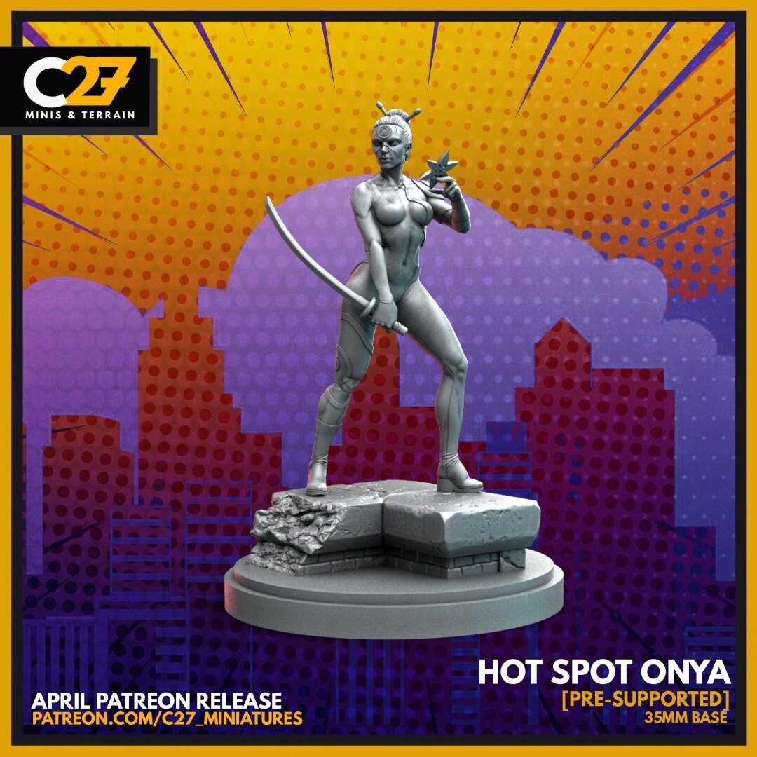 Hot Spot Onya by C27 Miniatures for Marvel Crisis Protocol - Etsy Australia