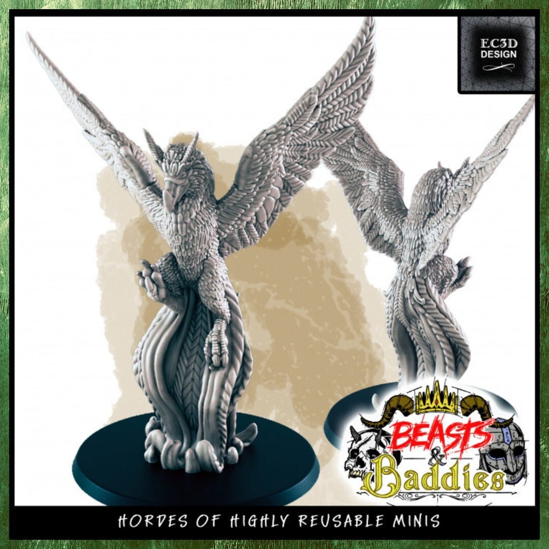 Roc by EC3D Designs miniatures for Wargames or Rpg's D&D, Pathfinder ...