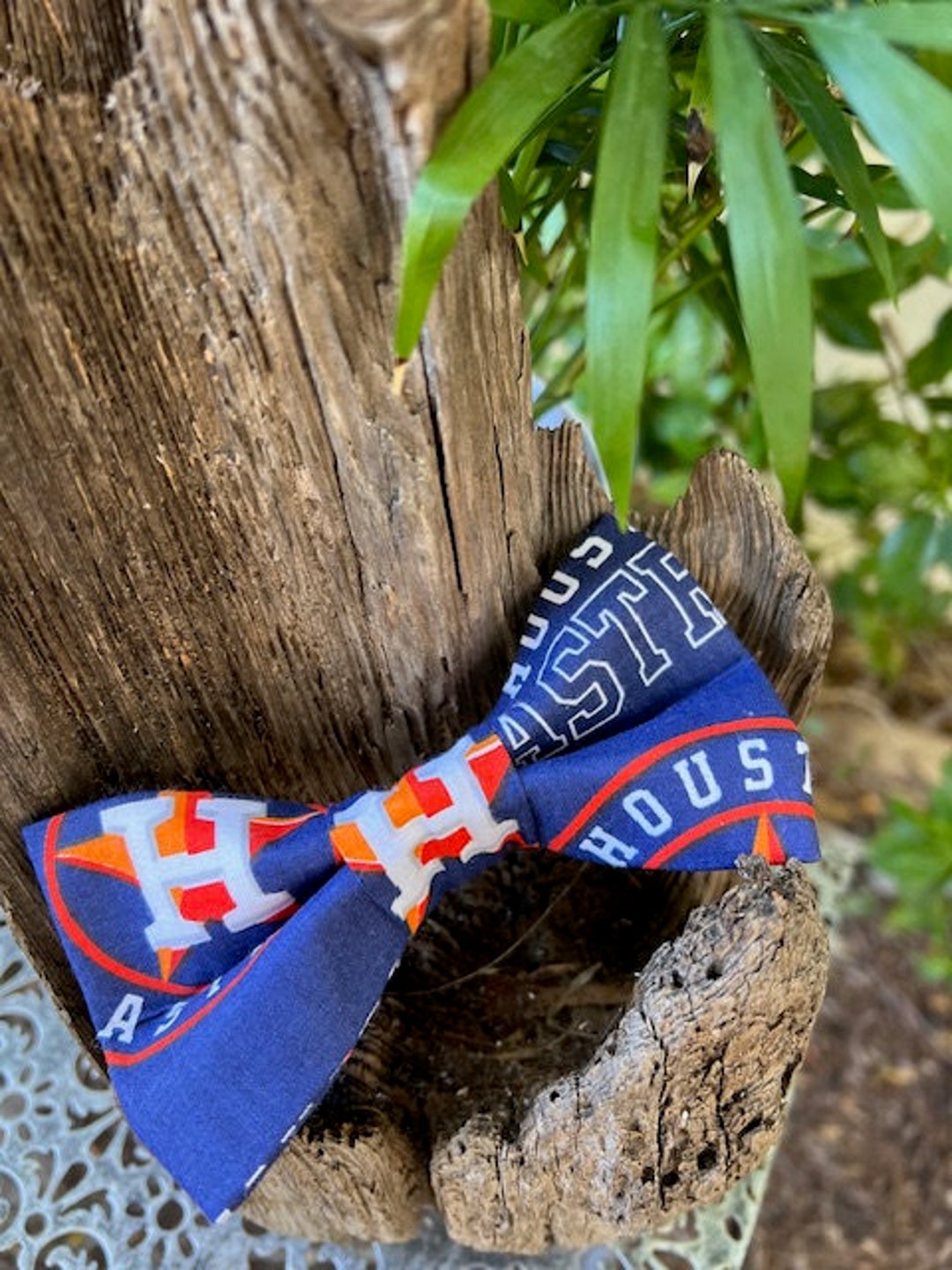 Houston Astros Dog Bow Tie - Etsy