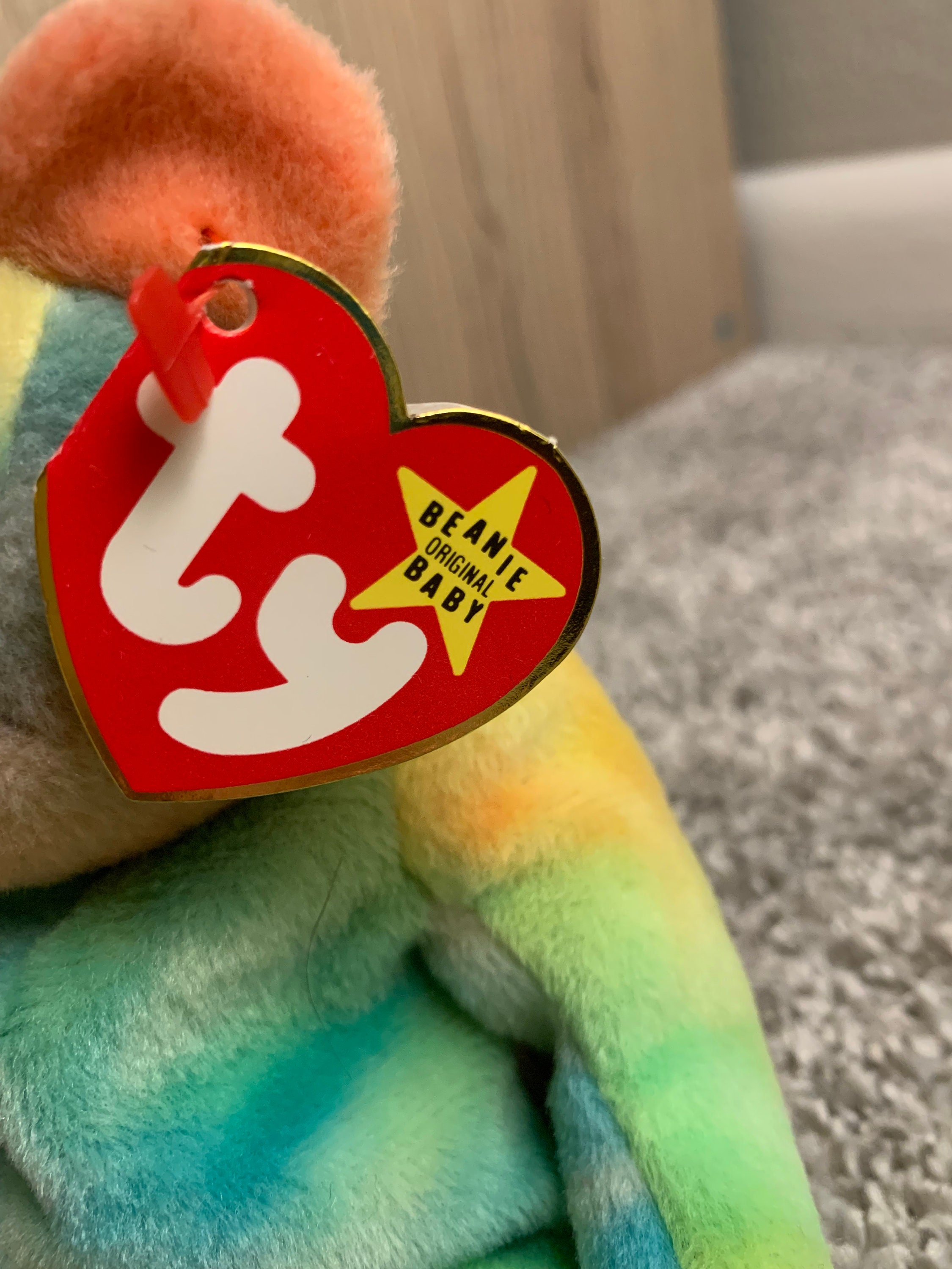 Garcia Bear-- Rare Original Beanie Baby - Etsy
