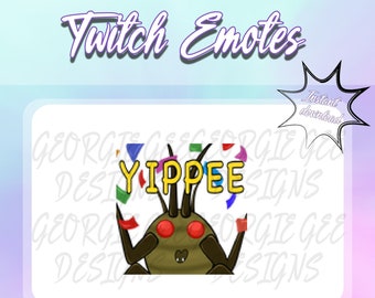 Lethal Company ANIMATED BUG YIPPEE Emote Yippee Bug, Hoarding Bug ...