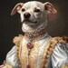 Princess Custom Pet Portrait, Renaissance Dog Portrait, Renaissance Cat ...