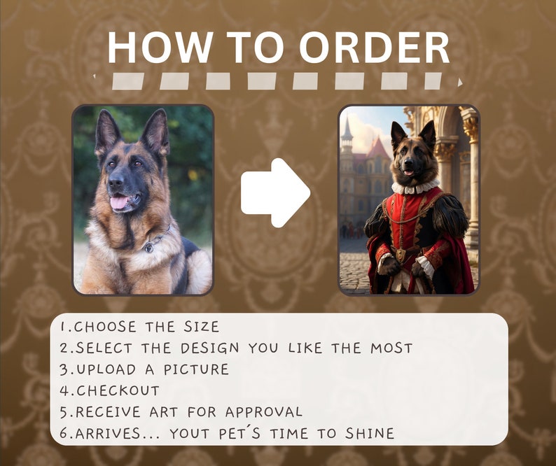 Princess Custom Pet Portrait Renaissance Dog Portrait - Etsy