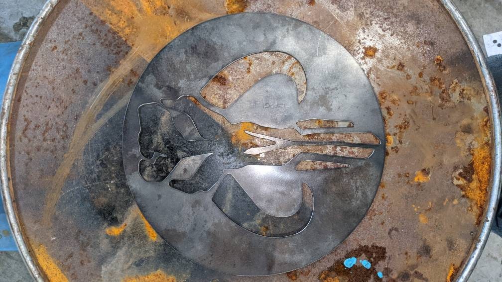 Star Wars Mandalorian Mythosaur Metal Plaque Sign Boba Fett - Etsy