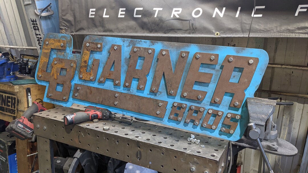 Custom Marque Metal Signs Personalized Metal Wall Art - Etsy