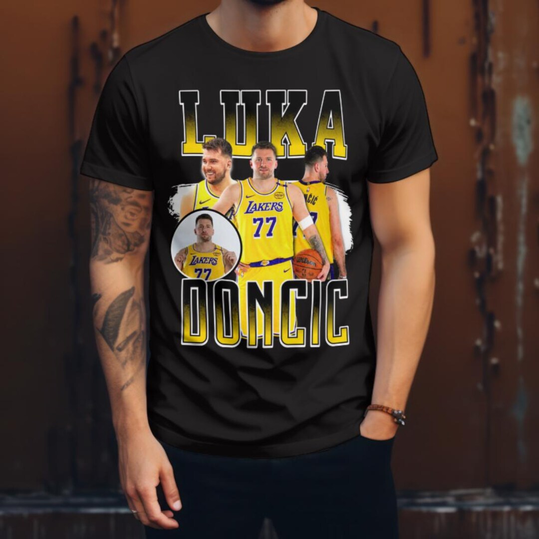 Luka Doncic T-shirt Design, PNG Digital Download, Basketball Graphic ...