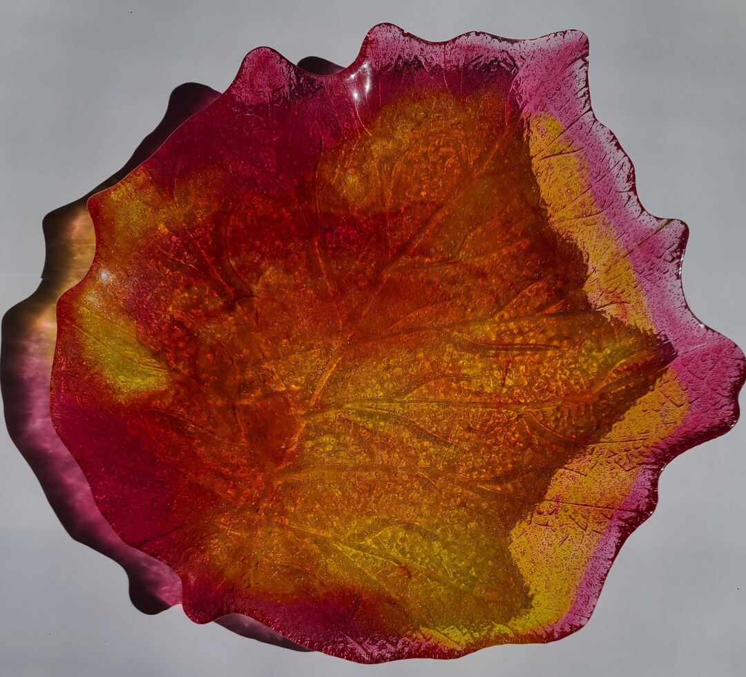 Resin Leaf Tray - Etsy