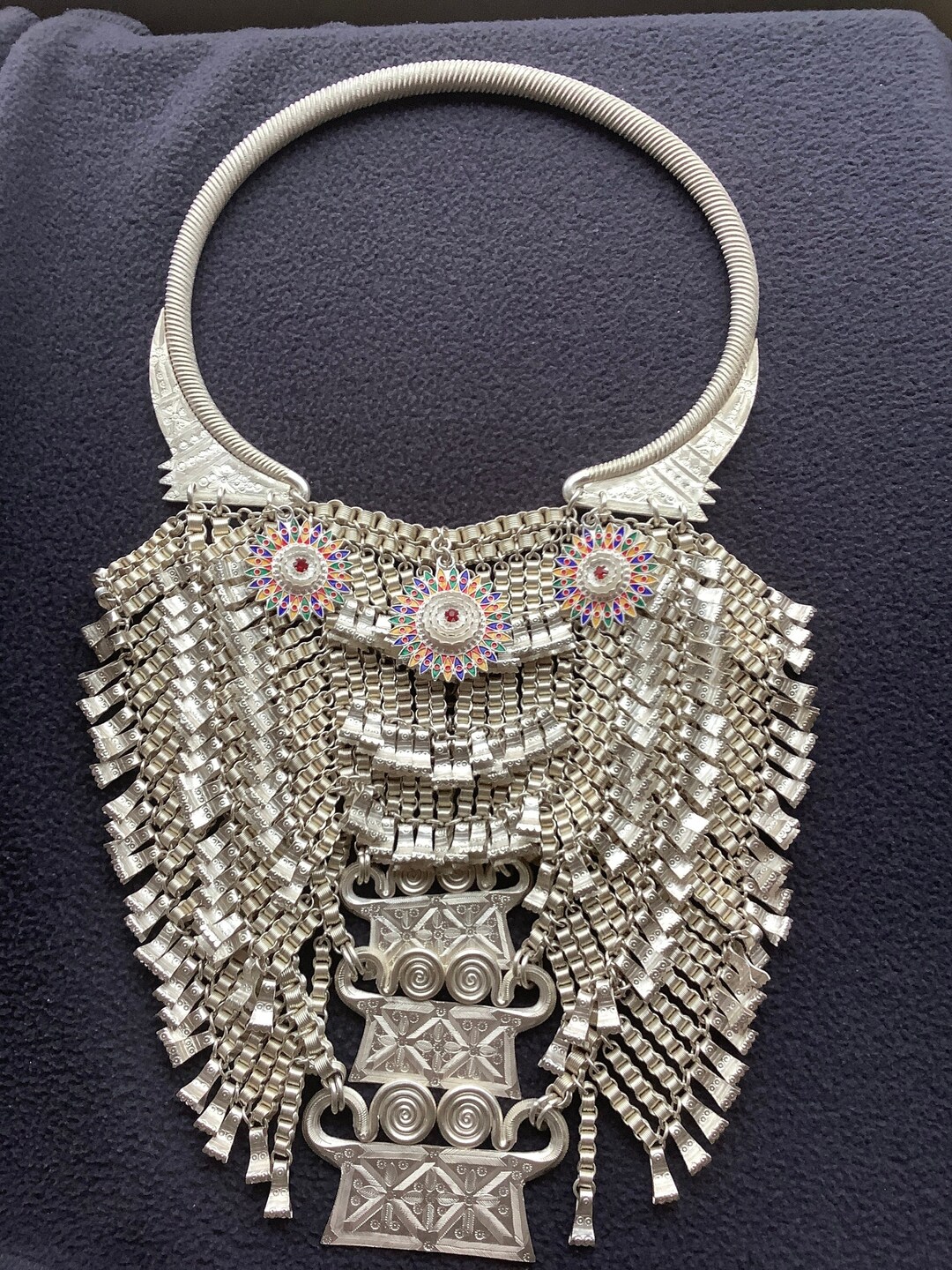 Genuine, Vintage, Southeast Asia Hmong Hill Tribal “spirit Lock ...