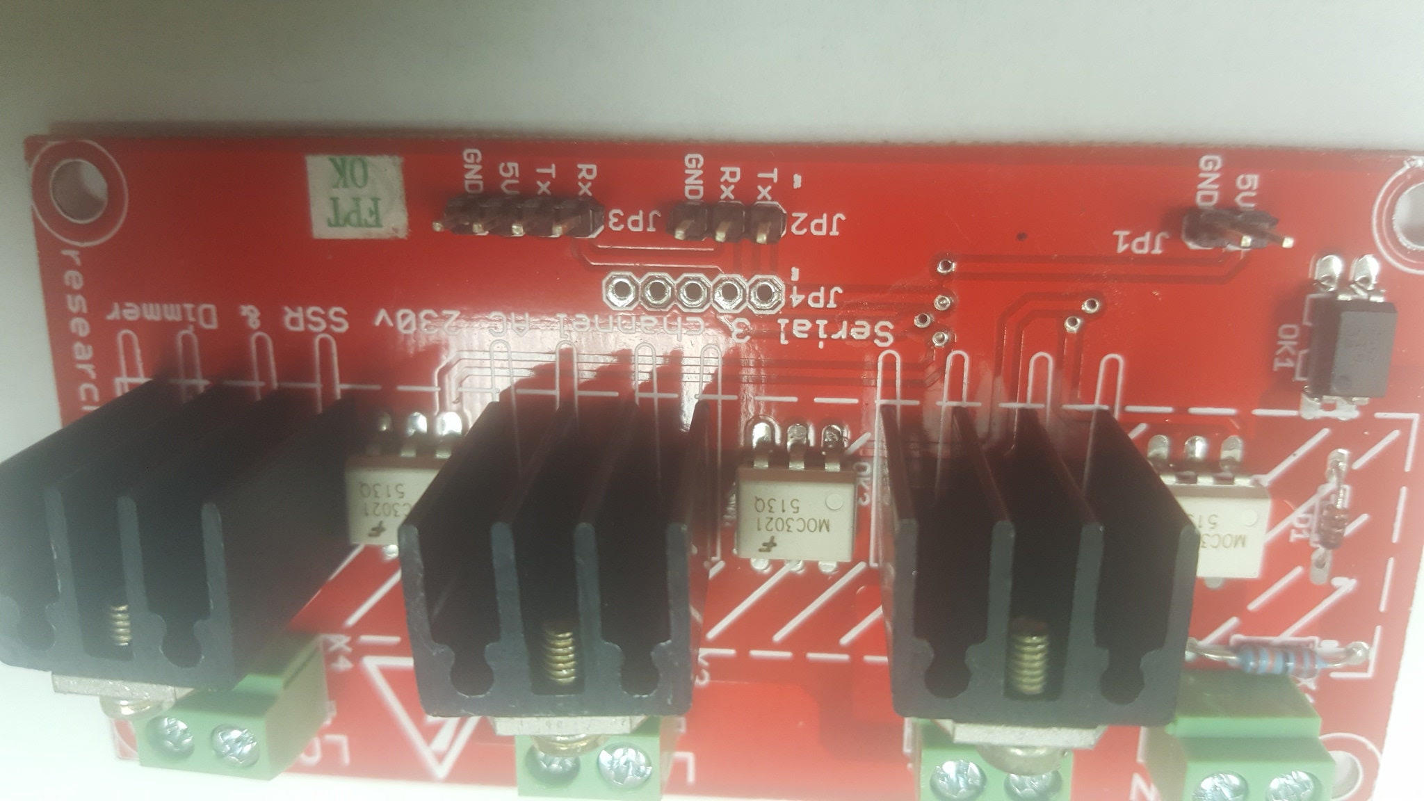 Serial 3 Channel SSR AC Dimmer for Arduino and Raspberry PI - Etsy