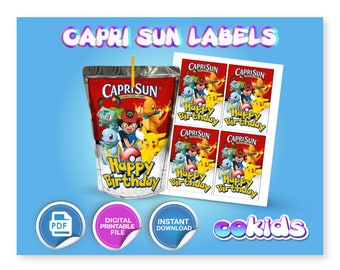 Capri Sun Label | Etsy