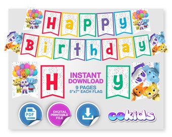 Word Party Banner | Etsy