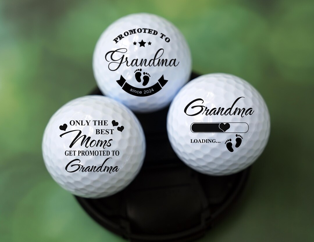 New Grandma Gift, Promoted to Grandma, Gift for Grandma, Custom Golf ...