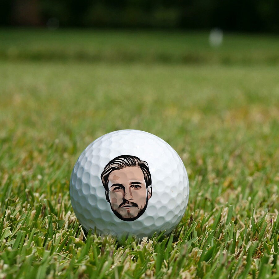 Portrait on Golf Ball, Portrait From Photo, Funny Golf Balls ...