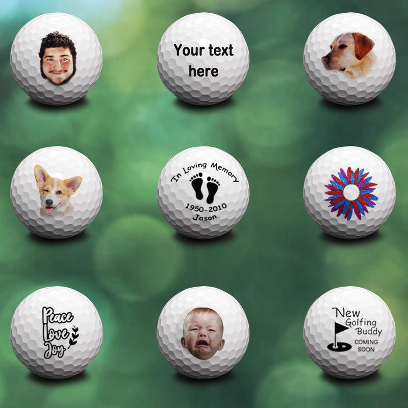 Personalized Golf Balls - Etsy