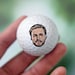Portrait on Golf Ball, Portrait From Photo, Funny Golf Balls ...