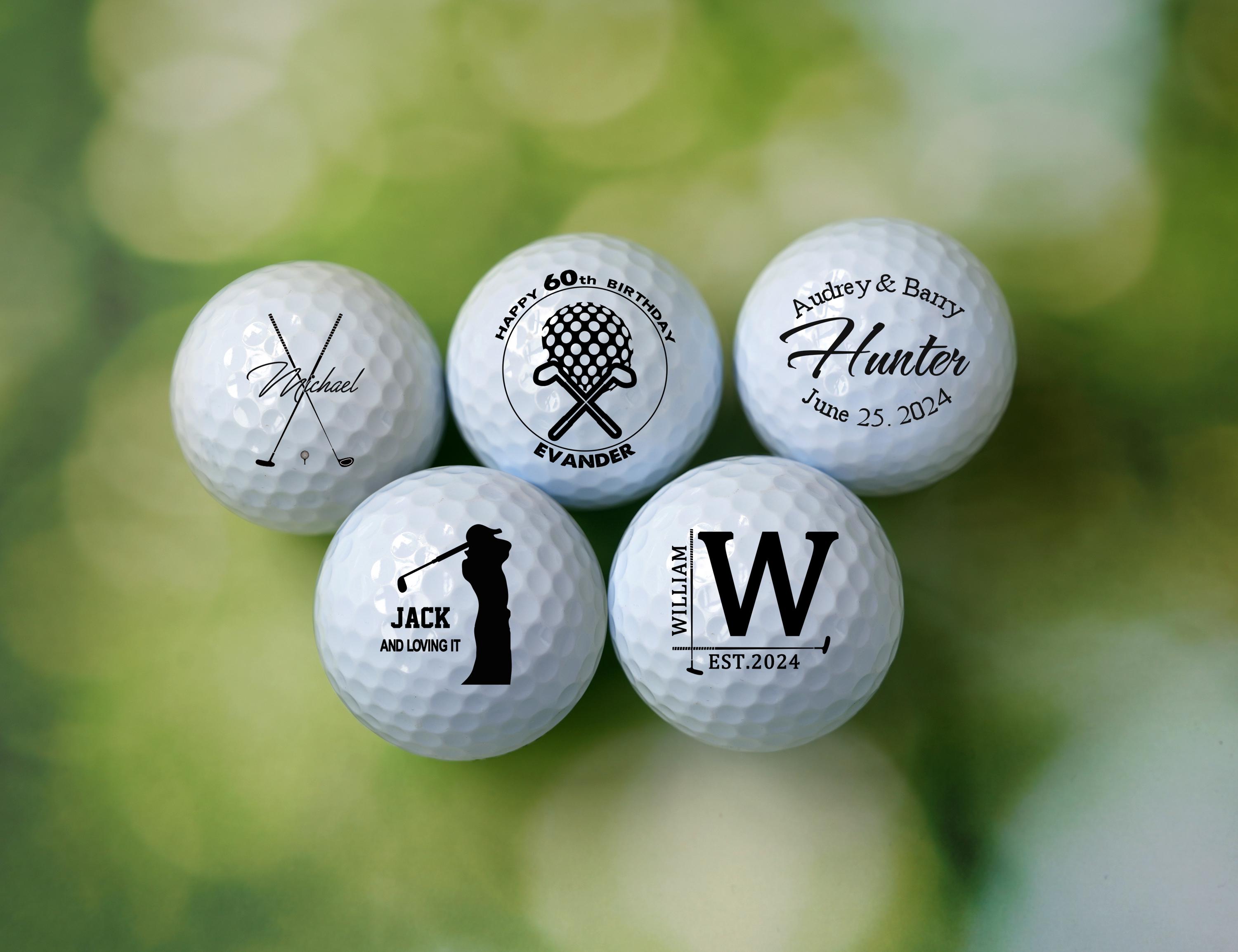 Custom Golf Balls, Personalized Golf Balls, Golf Gift, Gift for Golfer ...