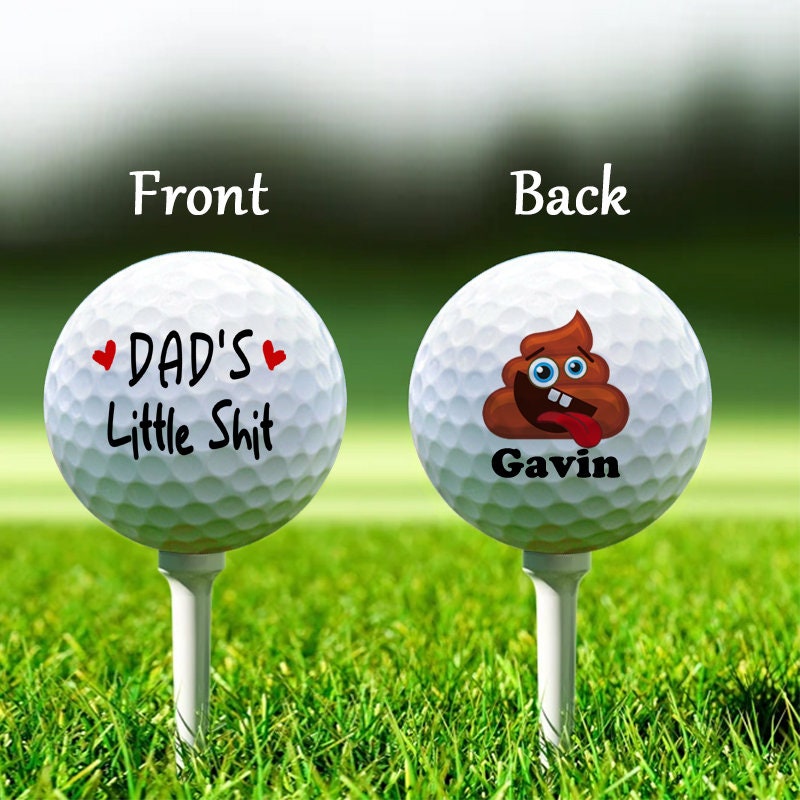 Funny Golf Balls, Golf Gift, Personalized Golf Balls, Custom Golf Balls ...