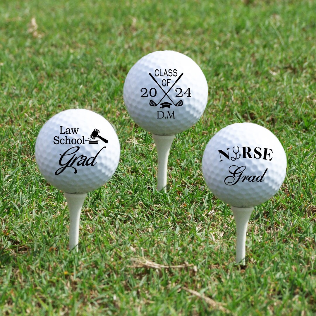 Golf Ball for Graduate, Custom Golf Ball, Graduation Gift, Gift for ...