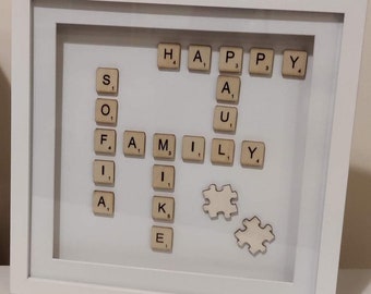Scrabble Box Frame | Etsy