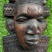 Authentic Handmade African Queen Mask – African Art, Wood Wall Décor ...