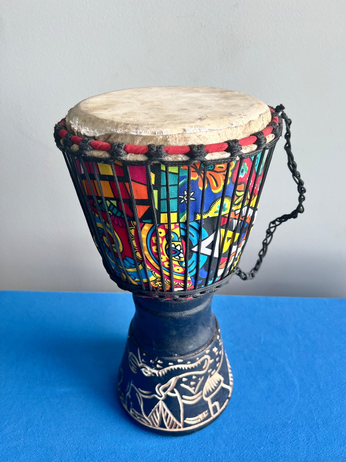 Handmade African Djembe Drum – African Art, Woodwork, African Drum ...