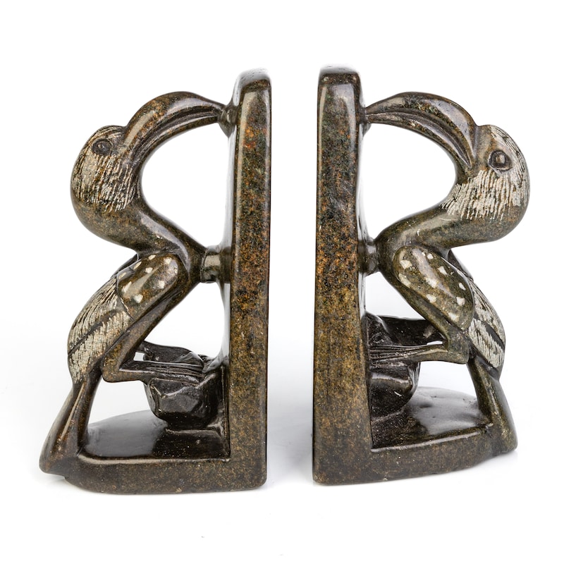 African Bookends - Etsy