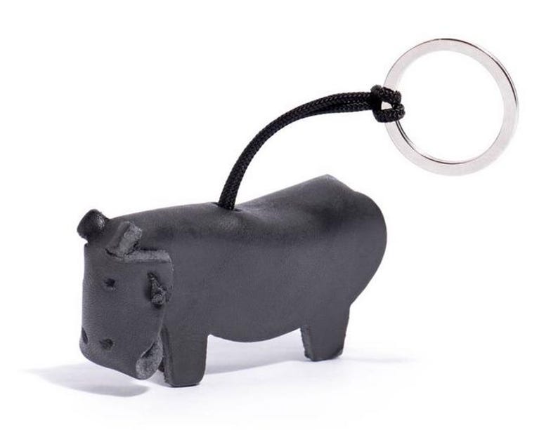 Animal Leather Keychain & Bag Charms – Handmade, African Art ...