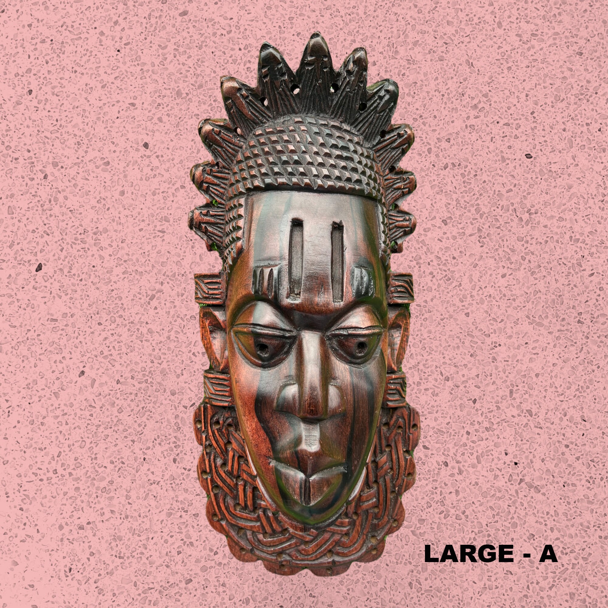 Authentic Benin FESTAC Mask: African Art, Handmade, Home Décor, Wall ...