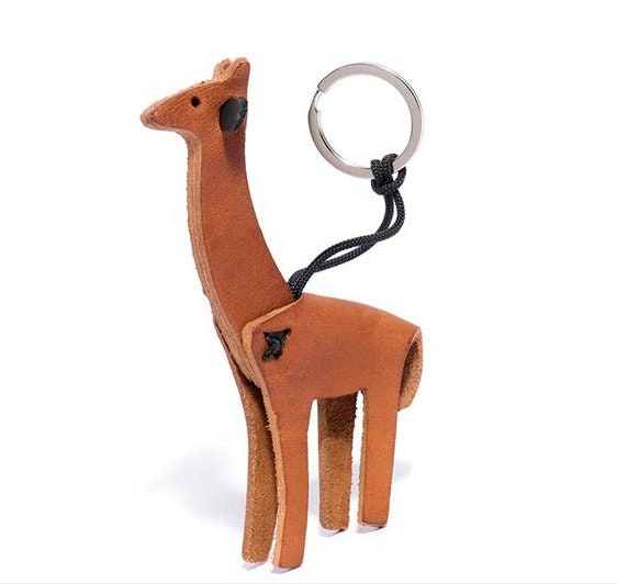 Animal Leather Keychain & Bag Charms – Handmade, African Art ...