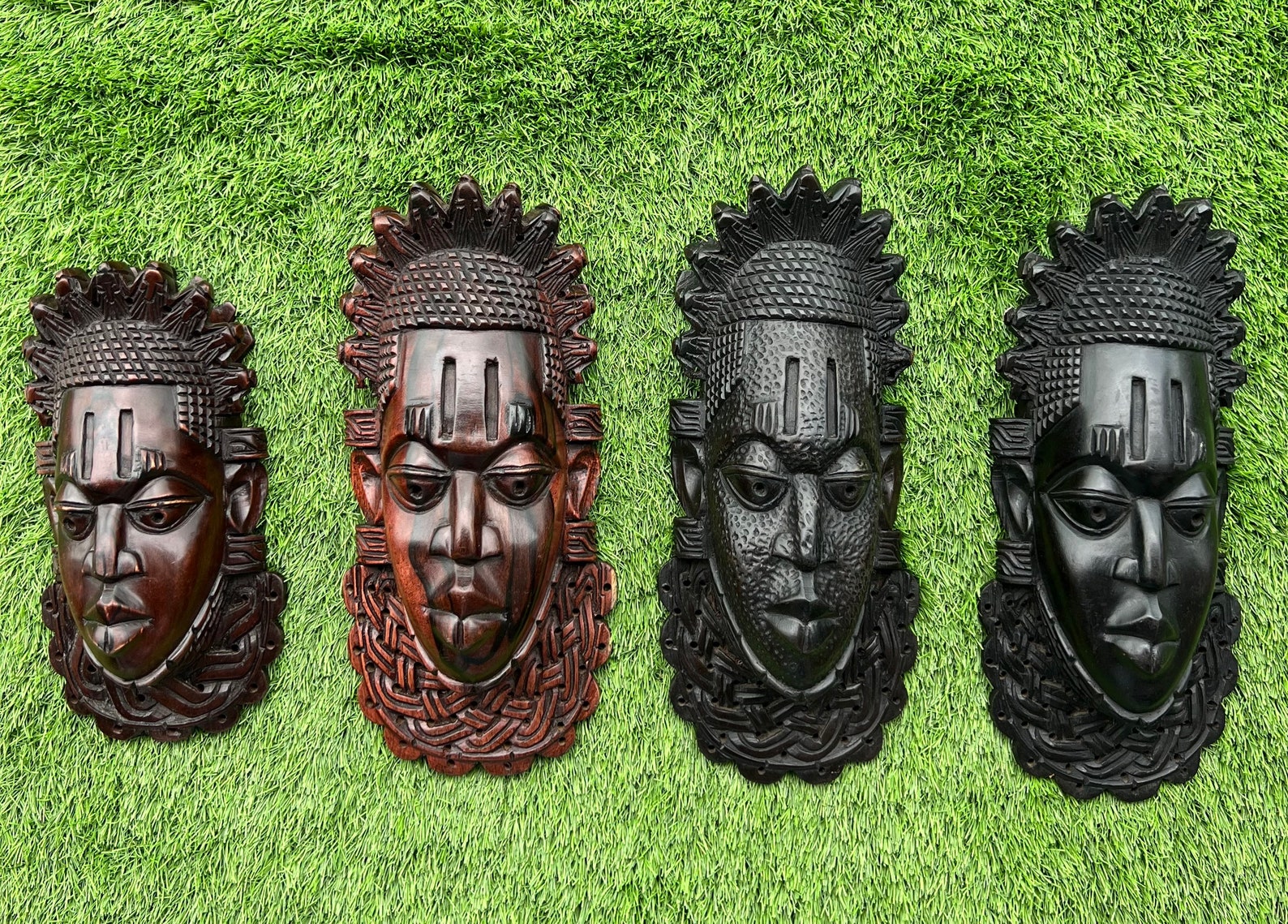 Authentic Benin FESTAC Mask: African Art, Handmade, Home Décor, Wall ...