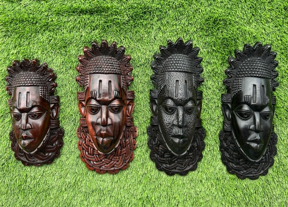Authentic Benin FESTAC Mask: African Art Handmade Home - Etsy