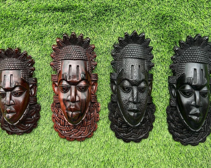 Authentic Benin FESTAC Mask: African Art Handmade Home - Etsy