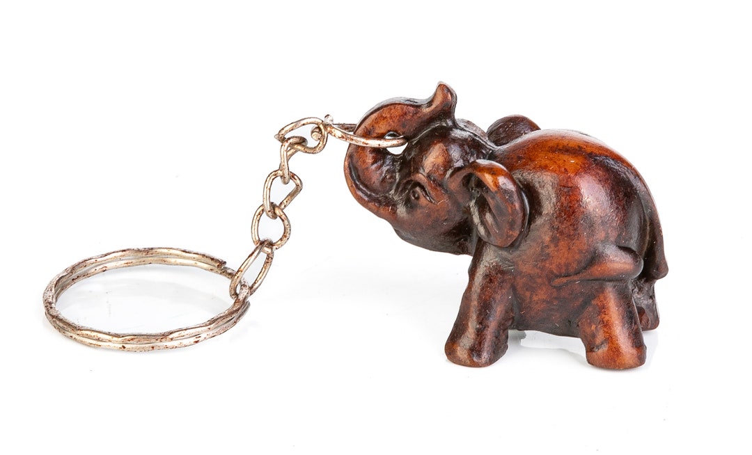 African Wood Keychains – Handmade, Elephant, Monkey, Comb, Africa ...