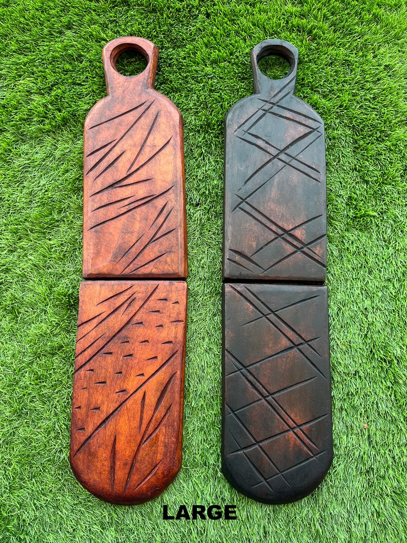 Iroko Style Mancala Board Game African Art Ayo Olopon - Etsy