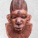 Authentic Handmade African Queen Mask – African Art, Wood Wall Décor ...