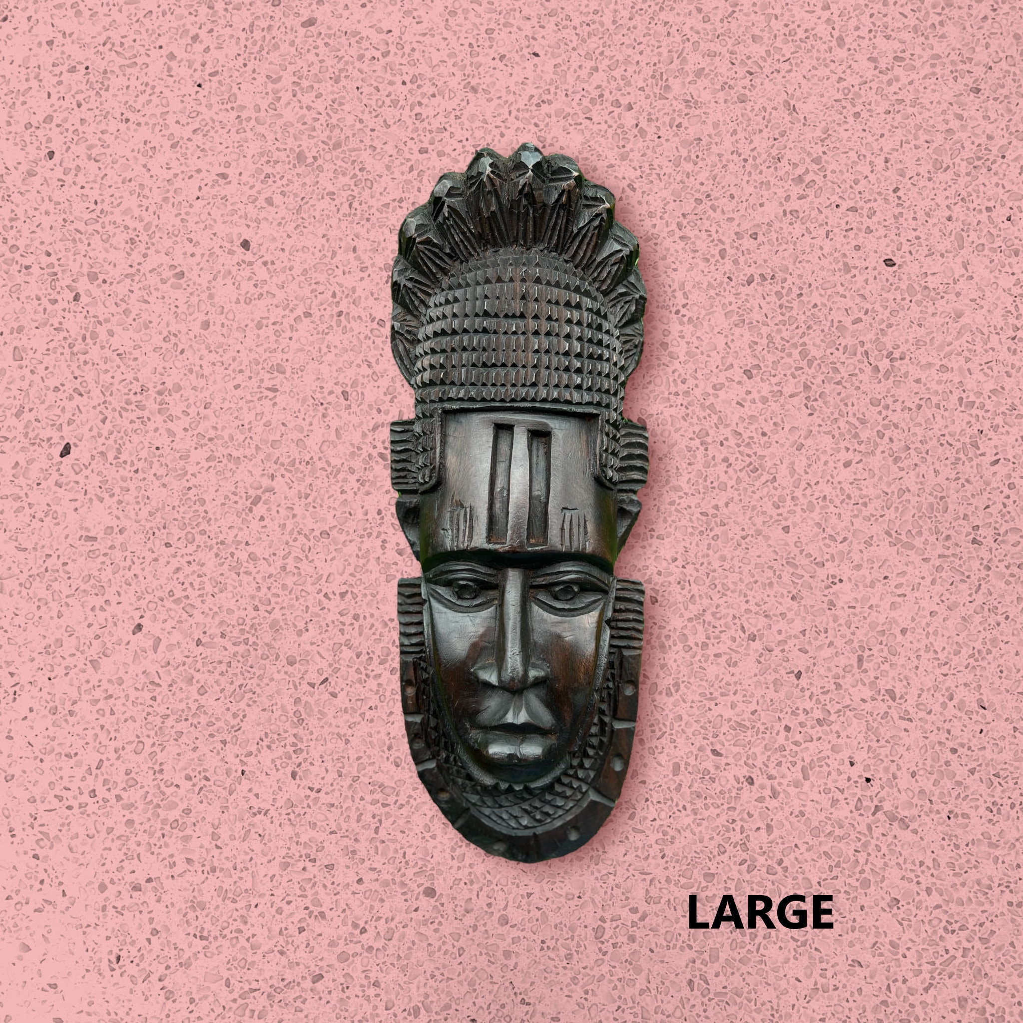 Authentic Benin FESTAC Mask: African Art Handmade Woodwork - Etsy