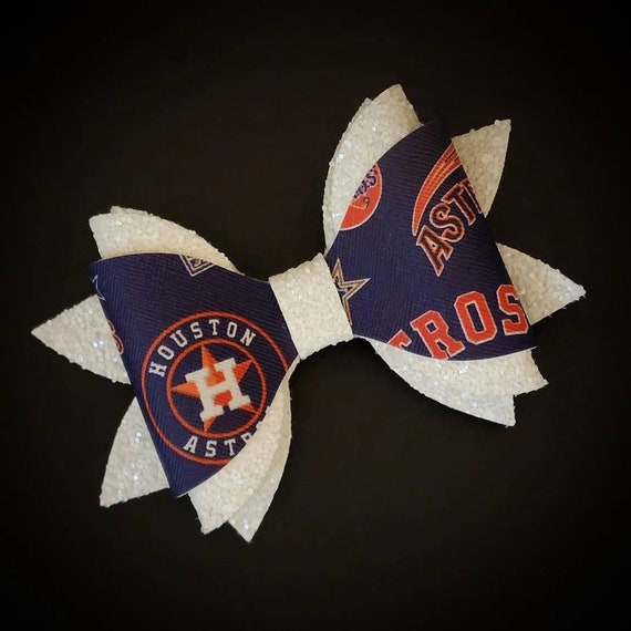 Houston Astros Bows - Etsy