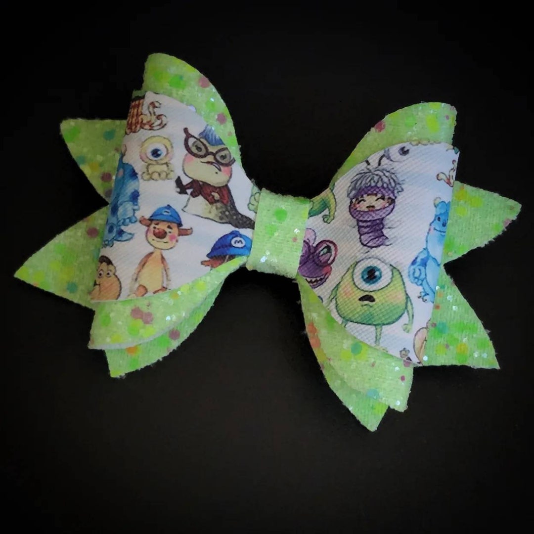 Monsters Inc Bows - Etsy