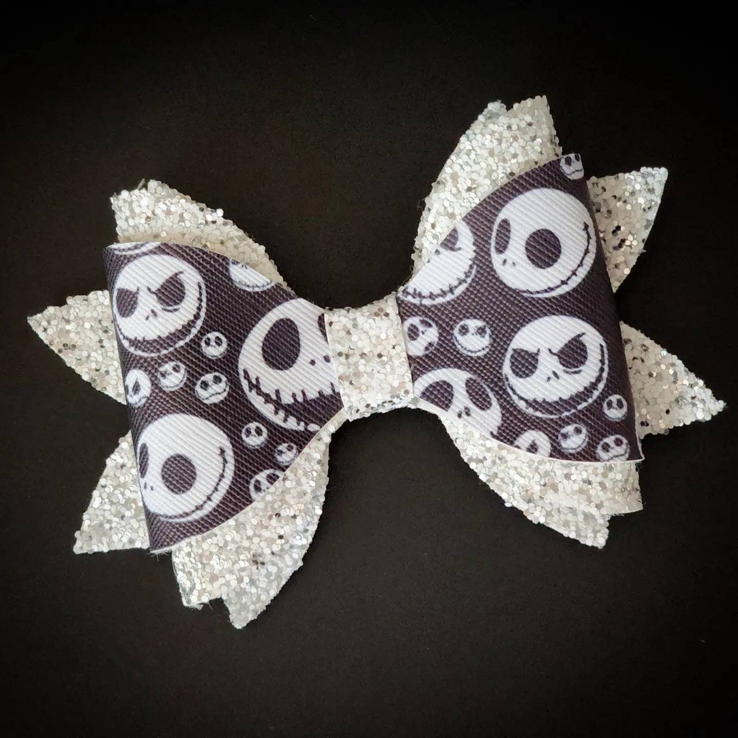 Jack Skellington Bow - Etsy