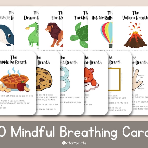 Breathing Exercises Posters - Etsy