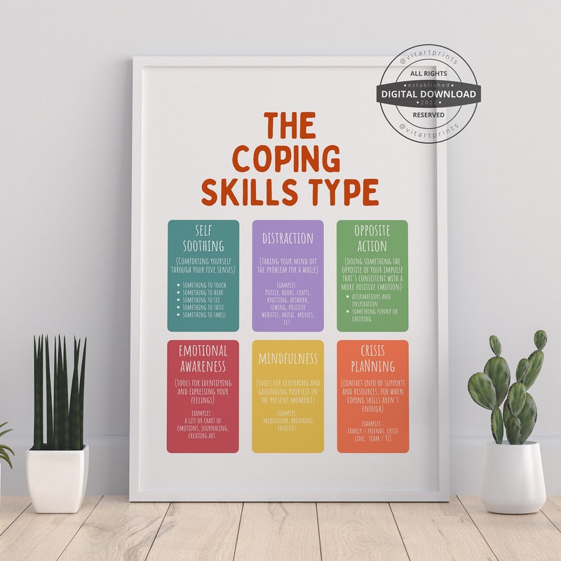 Types of Coping Skills - Etsy