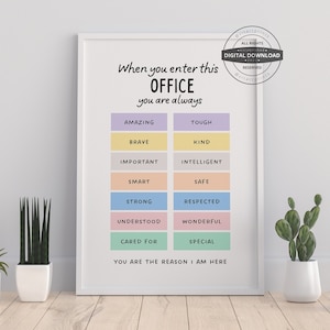 Therapy Room | Therapy Office Decor School Counselor CBT DBT Therapy ...