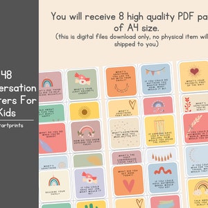 Conversation Starter Cards Deck Therapy Tools Mindfulness Cards ...