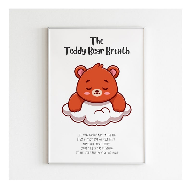 Bear Breath | Grounding Technique Therapy Office Decor School ...