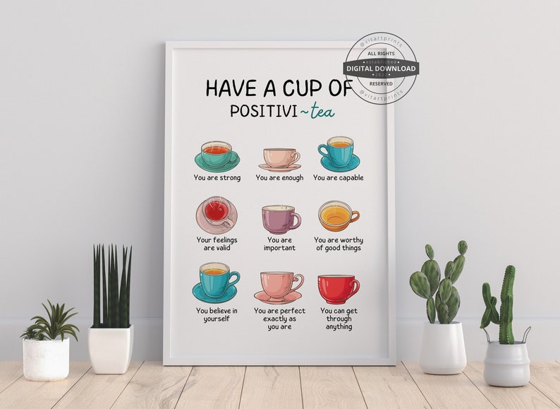 Positivity | Office Decor, Mental Health, Positive Self Talk, Daily ...