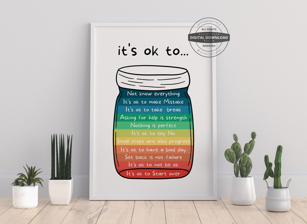 Feeling Emotion Therapy Office Decor School Counsellor CBT DBT ...
