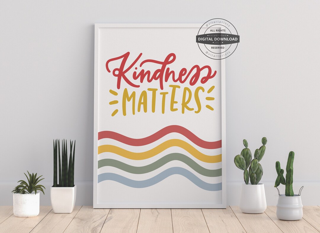 Kindness Matter | Therapy Office Decor Therapy Tools School Counsellor ...