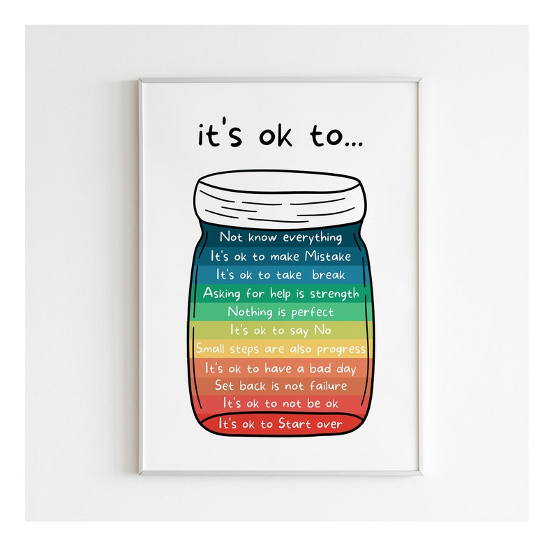 Feeling Emotion Therapy Office Decor School Counsellor CBT DBT - Etsy